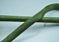 China Custom Length Nylon Flat Filament Expandable Braided Sleeving 1/8