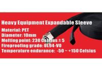 China Industrial Expandable Electrical Braided Sleeving Easy Installation For Cable Wire for sale