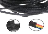 China Heat Resistant Automotive Braided Sleeving - 150°C Temperature Rating, UL VW-1 Flame Certified for Cable Harness Protection for sale