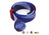 China PET Expandable Braided Sleeving 2-150mm for Fishing Rods, Computer Cables & Automotive Wiring for sale