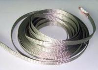 China Custom Diameter Tinned Copper Braid Shield For Cable Wire Grounding Harness for sale