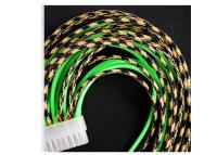 China PET Expandable Cable Sleeving 0.25mm Abrasion Resistant Flame Retardant -60°C to +155°C for sale