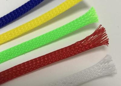 China Environmental Braided Wire Sheathing Customized Color For Cable Harness Protection for sale