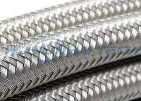 China 304 Stainless Steel Braided Sleeving 1-100mm EMI Cable Protection 900°C Heat Resistant for sale