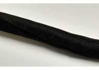 China Colorful PET Self Wrapping Braided Sleeving 6mm to 50mm Flame Resistant Cable Management for sale