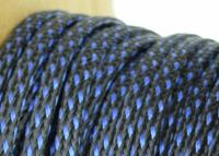 China PET Expandable Braided Sleeving 16mm-50mm Flame Retardant Cable Sleeve for Wire Protection for sale