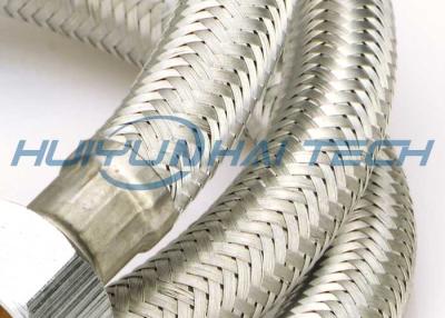 China Stainless Steel 304 Braided Sleeve 1-100mm Cable Abrasion Protection 900°C for sale