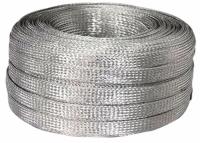 China High Abrasion Resistance Metallic Braided Sleeving For EMI Shielding for sale