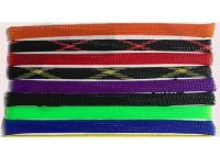 China 30mm PET Expandable Sleeving Halogen Free 150% Expansion Cable Wire Harness Protection for sale