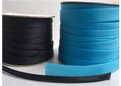 China UV Resistant PET Expandable Braided Sleeving 250C Melting Point Custom Diameter for sale