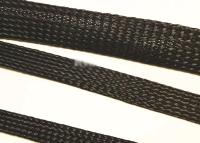 China UV Resistant PET Expandable Braided Sleeving 250C Melting Point Custom Diameter for sale