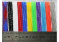 China PET Expandable Braided Sleeving 1/8 to 4 Inch UL VW-1 Flame Resistant Cable Protection for sale