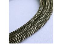 China PET Expandable Braided Sleeving 1.5x Fire Resistance UL VW-1 for Automotive Wire Protection for sale
