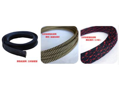China PET Flexible Flame Retardant Cable Sleeve -70°C to +155°C Temperature Range with UL VW-1 Flame Rating for sale