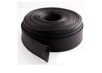 China PET Expandable Braided Sleeving 2mm-65mm Flexible Abrasion Resistant Cable Management for sale