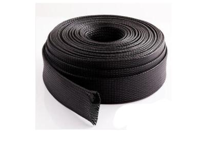 China PET Expandable Braided Sleeving 2mm-65mm Flexible Abrasion Resistant Cable Management for sale