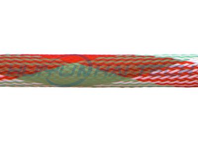 China PET Expandable Braided Sleeving 3 Weave High Density Anti Mouse Biting 2mm to 65mm UL94 V0 for sale