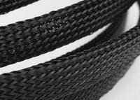 China UV Resistant PET Expandable Braided Sleeving 150% Expansion Fireproof Wire Cable Harness Protection for sale