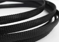 China UL Approved PET Expandable Braided Sleeving 0.25mm Monofilament Wear Resistant for Cable Protection for sale