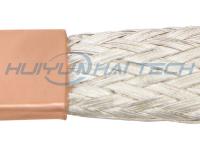 China Tinned Copper Braided Sleeving 600V Flame Retardant EMI Shielding for Cable Protection for sale