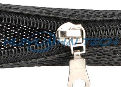China Automotive Zipper Sleeve Cable Wrap - 3.3lbs Breaking Strength, -40°C to +230°C Temperature Range for Wire Harness Management for sale