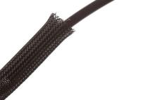 China PET Expandable Braided Sleeving 2mm-65mm Fire Retardant Wire Protection Cable Sleeve UL94 V-0 for sale