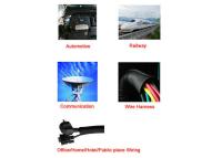 China Self Wrapping Split Braided Sleeving Polyester PET Cable Protection 6mm to 50mm for sale