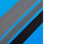 China Polyester Heat Shrinkable Braided Sleeving 2-65mm UL94-V0 Flame Retardant Cable Protection Sleeve for sale