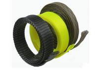 China PET Expandable Braided Sleeving 25mm Abrasion Resistant Cable Management UL VW-1 for sale