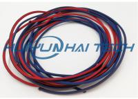 China MFI Jean Cloth Heat Resistant Wire Sleeve for USB Cable Harness - 0.25mm PET, 150°C Rating for sale