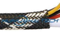 China Expandable PET Nylon Cotton Tinned Copper Braided Sleeving 1mm to 100mm Cable Harness Protection for sale