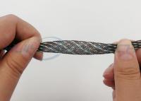 China Heavy Duty PET Expandable Braided Sleeving 0.25mm UV Resistant Cable Protection for sale