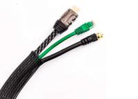 China PC Cable Harness PET Expandable Braided Sleeving Flame Resistant Long Lasting Stability for sale
