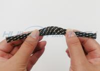 China Flame Proof Expandable Braided Cable Sleeving , Fireproof Wire Sleeving Custom for sale