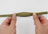 China Flame Resistant PET Braided Cable Sleeving 1mm to 100mm Expandable for Wire Harness Protection for sale