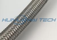 China Stainless Steel 304 Braided Sleeving 1-100mm EMI RFI ESD Protection Wire Harness for sale