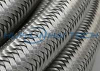 China Stainless Steel 304 Braided Sleeving 1-100mm EMI RFI ESD Protection Wire Harness for sale