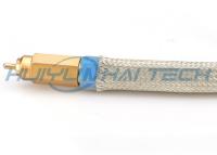 China Tinned Copper Braided Sleeving 600V 900°C Abrasion Resistant Cable Shielding for sale