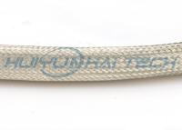 China Tinned Copper Braided Sleeving 600V 900°C Abrasion Resistant Cable Shielding for sale