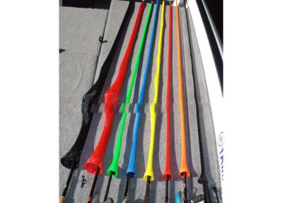 China 40mm PET Colorful Fishing Rod Sleeve Protector - 20mm Width, 150% Expandability, -55°C to +155°C Temperature Range for sale