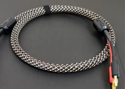 China Round Expandable Braided Cable Sleeving , Fireproof Wire Sleeving Wire Harness Management for sale