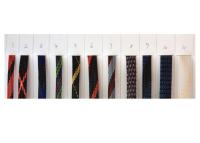 China Wear Resistant Expandable Braided Polyester Sleeving For Easy To Wire Operation for sale