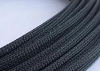 China Custom Size Expandable Braided Cable Sleeving Excellent Flexibility Wear Resistant for sale