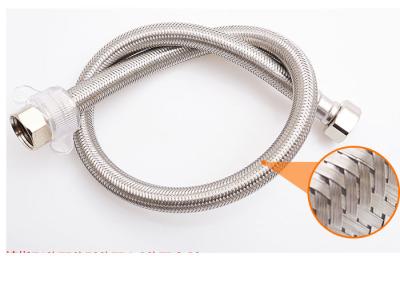 China Stainless Steel 304 Flat Braided Sleeving 900°C Flame Resistant for Hose Protection for sale
