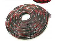 China High Temperature Electrical Braided Sleeving Wire Protection Management Flame Proof for sale