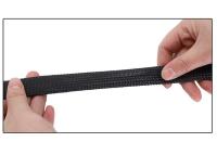 China Self - Extinguishing Electrical Braided Sleeving Flame Proof For Cable Harness for sale