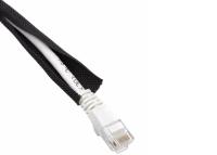 China PET Self-Wrapping Split Braided Sleeving for Cable Management - 5mm to 70mm Diameter, VW-1 Flame Retardant for sale