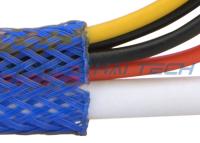 China PET Expandable Braided Cable Sleeve - Flame Retardant UL VW-1 Rated, -50°C to 150°C Temperature Range, Custom Sizes Available for sale