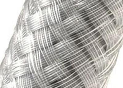 China Custom Diameter 304 Stainless Steel Braided Sleeving for Wire Hose Cable -75°C to 125°C for sale