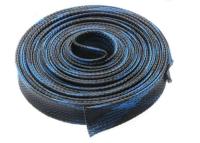 China PET Expandable Braided Sleeving 150% Abrasion Resistant Cable Wire Harness Protection UL RoHS for sale